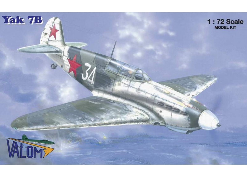 V72018 Yakovlev Yak 7B 1/72 | Unique Master Models