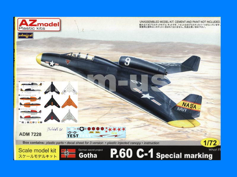 ADM7228 Gotha P.60 C-1 "Special marking" 1/72 | Unique Master Models