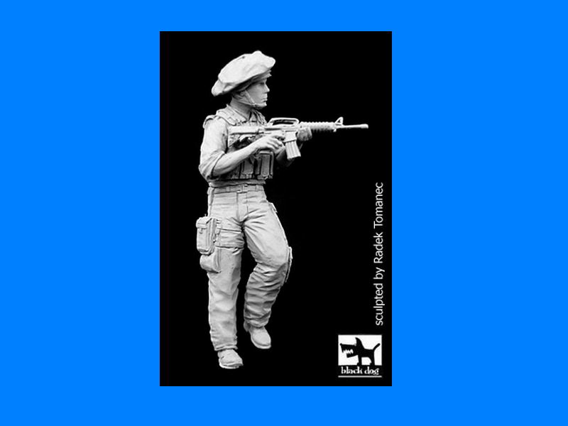 F35069 Israel Army Soldier No.2 1/35 | Unique Master Models