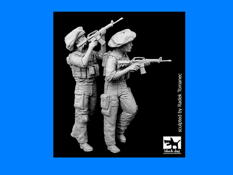 F35070 Israel Army Soldiers set 1/35 | Unique Master Models