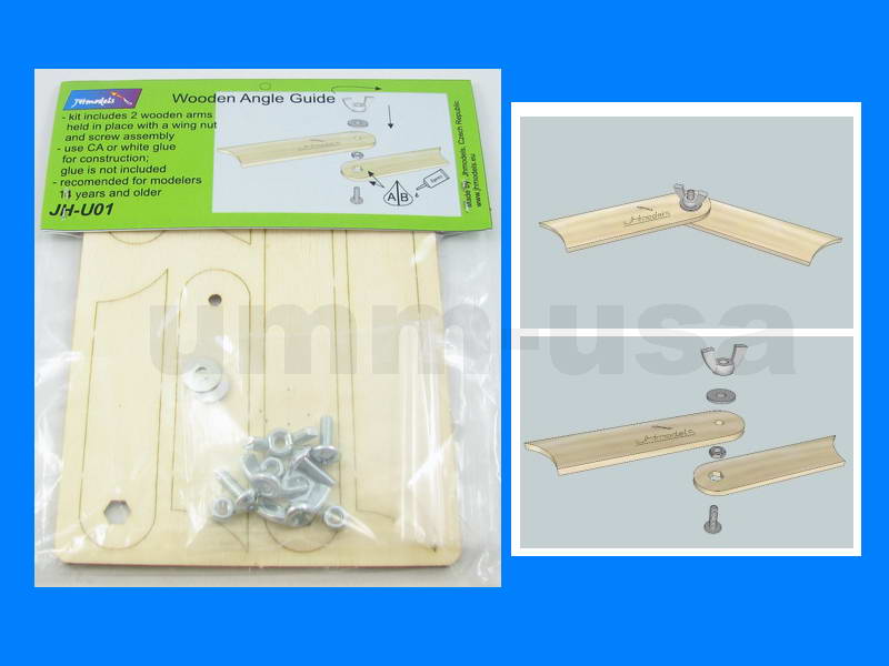 JHU01 Wooden Angle Guide | Unique Master Models