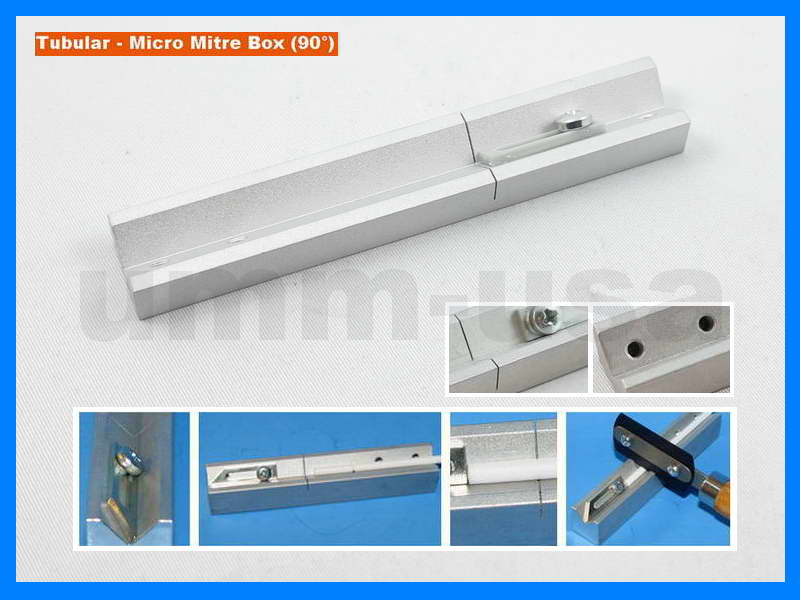 MN041 UMM™ Tubular - Micro Mitre Box (90°) - for MINI Saw Blade ...