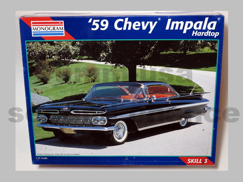 MOG-2454 '59 Chevy Impala Hardtop (B.19) 1/25 | Unique Master Models