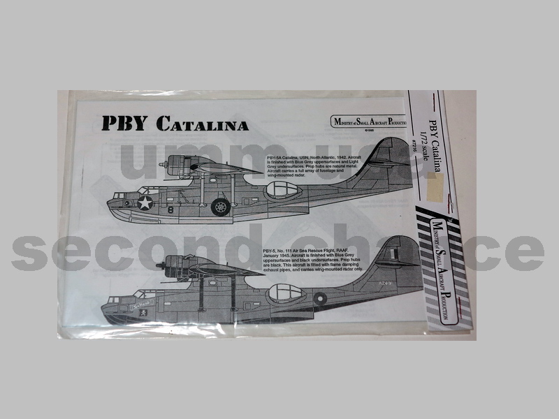 MSAP7216 PBY Catalina (SCH) 1/72 | Unique Master Models