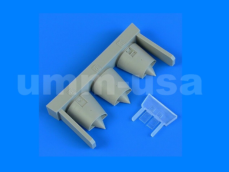 QB72615 Mirage F.1 air intakes 1/72 | Unique Master Models