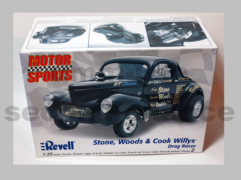 REV-85-2032 Stone, Woods & Cook Willys Drag Racer (B.30) 1/25 | Unique ...