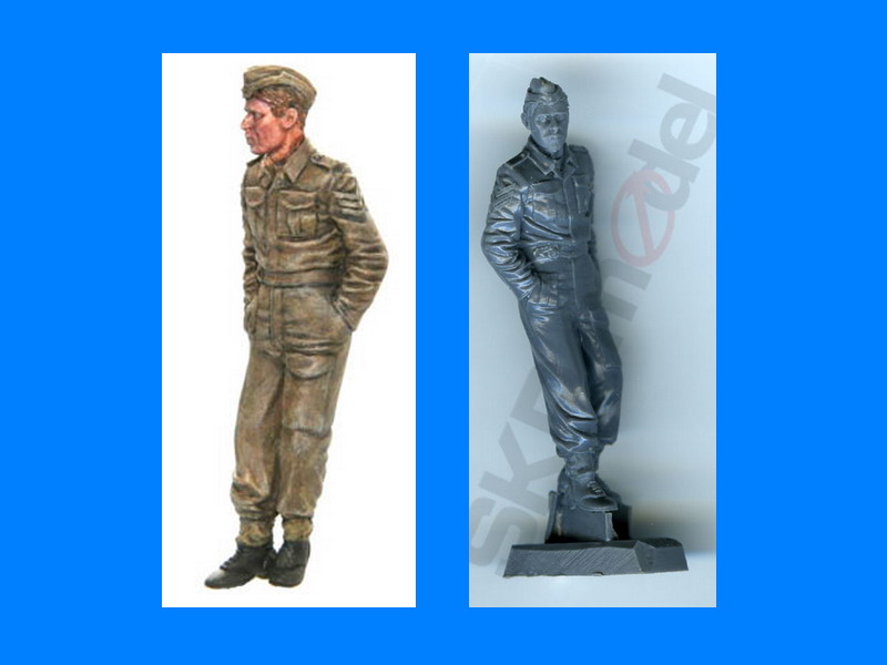 SKP027 British Sergeant WW II 1/35 | Unique Master Models