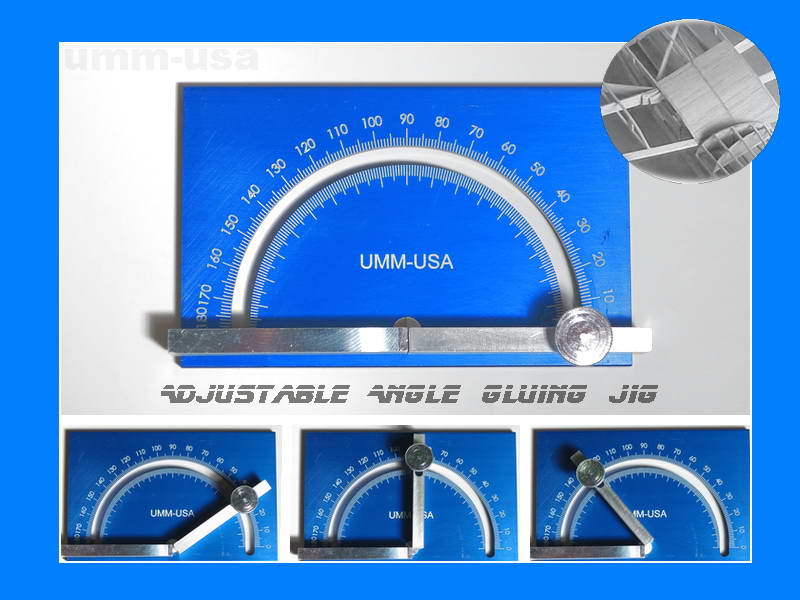UMS11 Adjustable ANGLE Gluing Jig | Unique Master Models