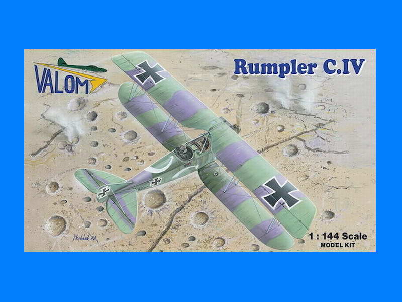 V14416 Rumpler C.IV Dual Combo (2 x pups) 1/144 | Unique Master Models